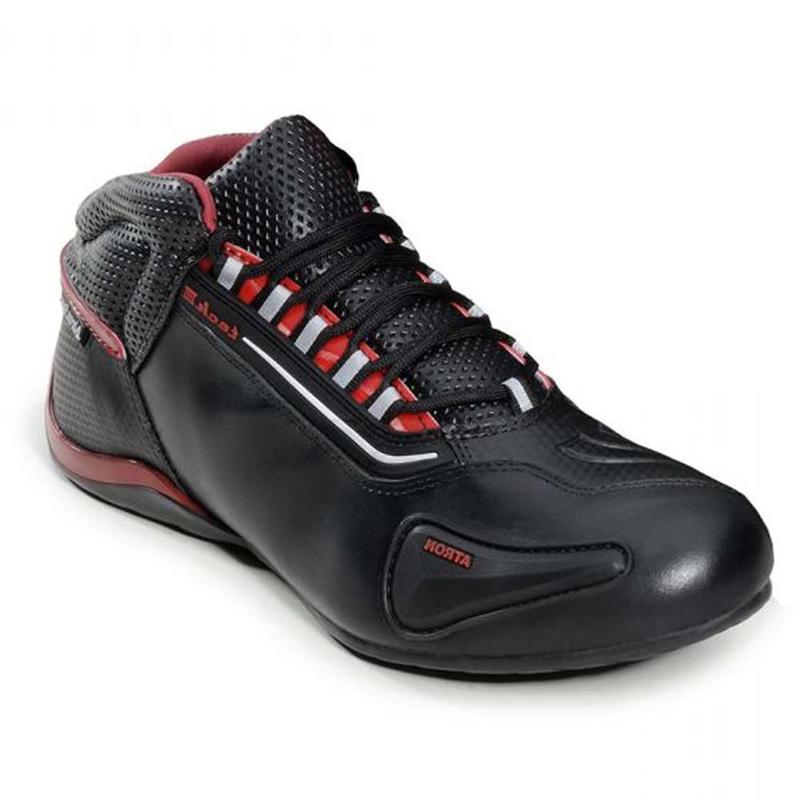 Tênis Motociclista Atron Couro Logo Masculino Casual - Atron Shoes ...