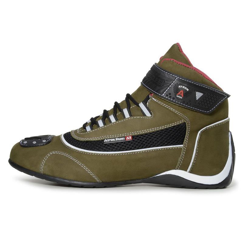 Tênis Motociclista Com Refletivo De Cano Alto Oliva - ATRON SHOES ...