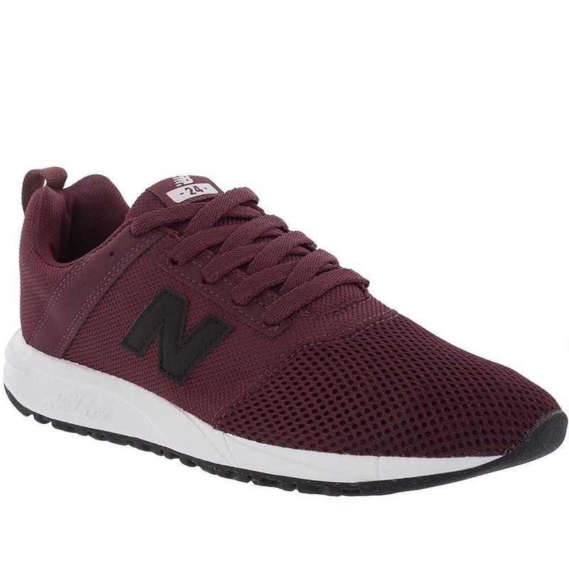 Tênis New Balance 24 Casual Masculino Mesh Bordô - Tênis Esportivo ...