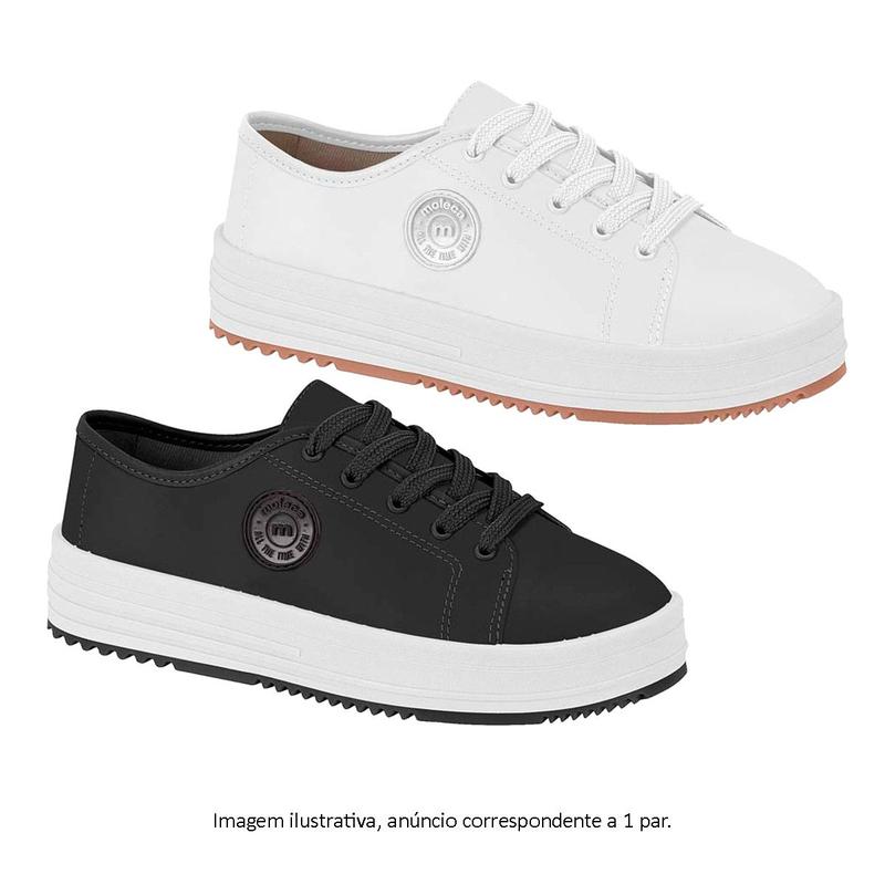 Tênis Plataforma Feminino Moleca - Tênis Feminino - Magazine Luiza