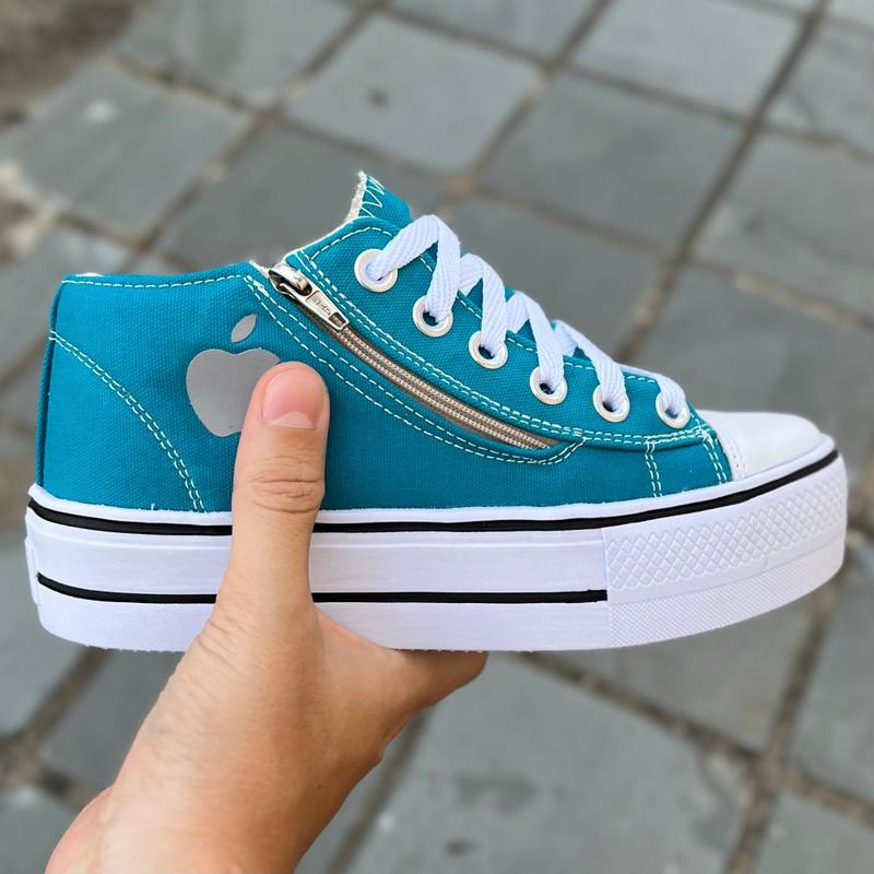 Tênis Plataforma Feminino Via Star Shoes Maçã ref. 1000 - Tênis ...