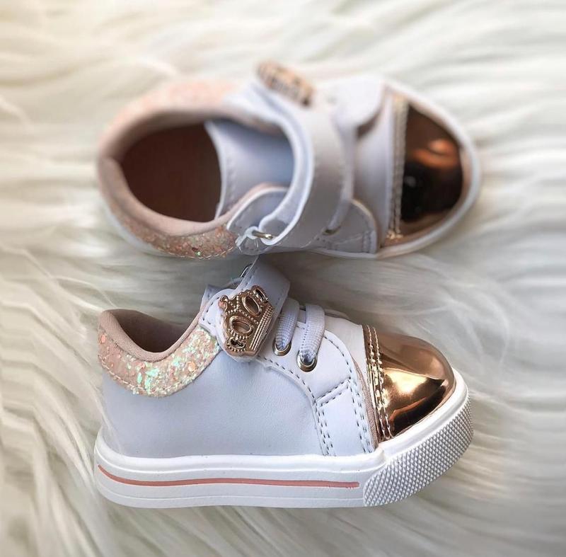 Tênis Princesa Branco - Joaninha Baby - Tênis para Bebês - Magazine Luiza