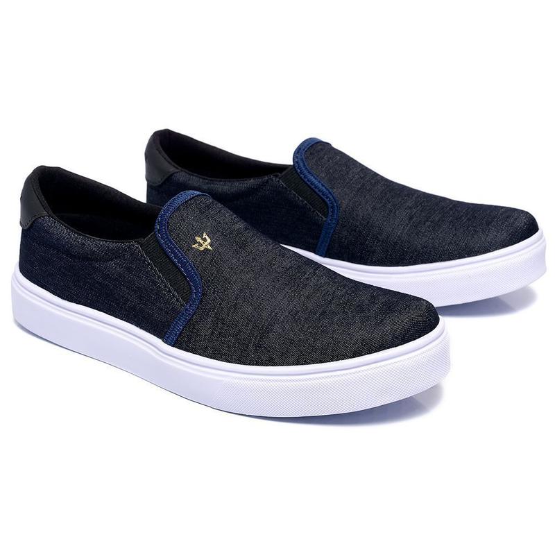 Tenis Sapatenis Sapato Yate Slip-On Masculino - J.rei Calçados ...