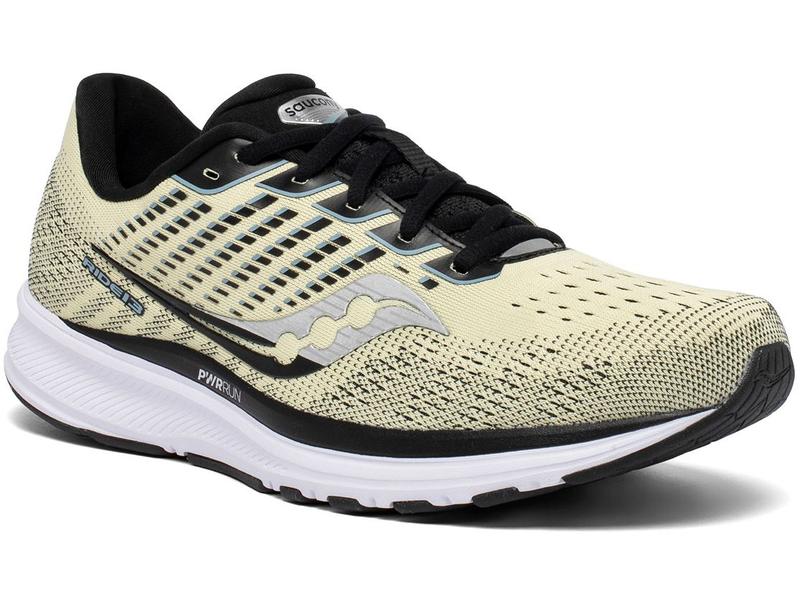 Tênis Saucony Ride 13 Masculino Chumbo e Amarelo - Tênis Masculino ...