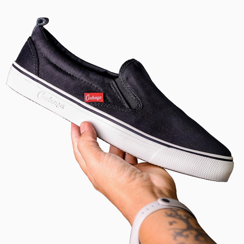Tênis Slip on Casual Confortável Masculino - CDZ - Cadenza - Slipper ...