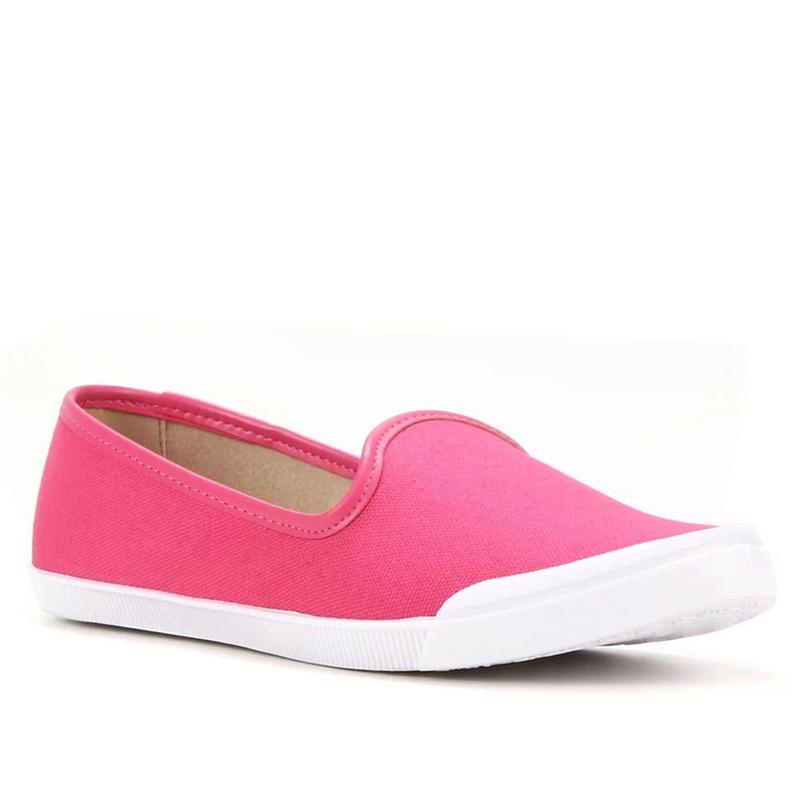 Tênis Slip On Moleca Liso Feminino - Pink - Slipper / Slip On Feminino ...