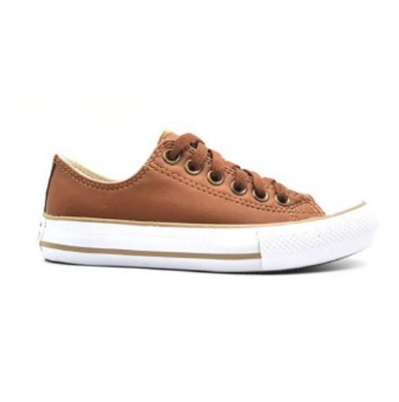 Tenis Star Classico Estrela Conver Caramelo Lançamento - Converse ...