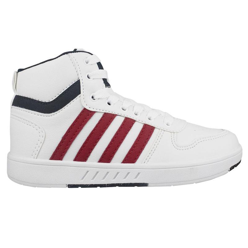 Tênis Street Cano Alto Feminino Logus Branco - 21680P - Tênis Esportivo ...