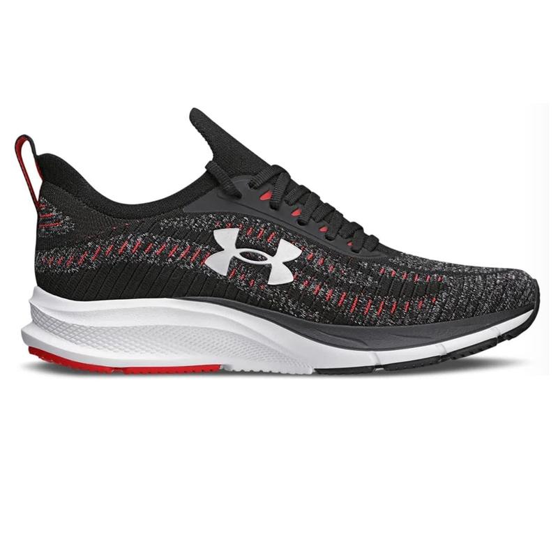 Tênis Under Armour Charged Slight Se Masculino Preto e Vermelho - Tênis ...