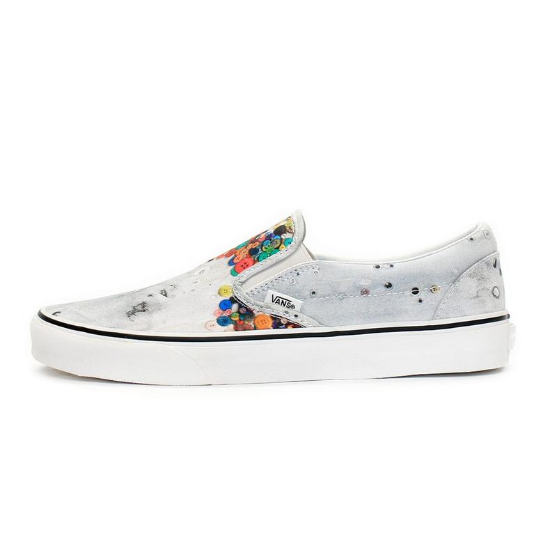 Tênis Vans Classic Slip On Brenna Young - Edição Limitada - Slipper ...