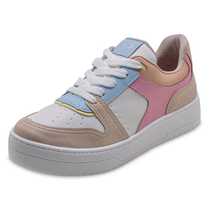 Tênis Via Marte Feminino Casual 21-1170201 Multicolor - Tênis Feminino ...