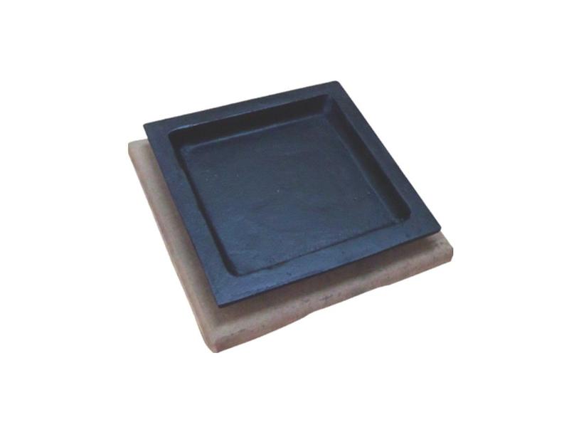 Tepan 16x16 Mini De Ferro Fundido Com Aparador De Madeira - Rig ...