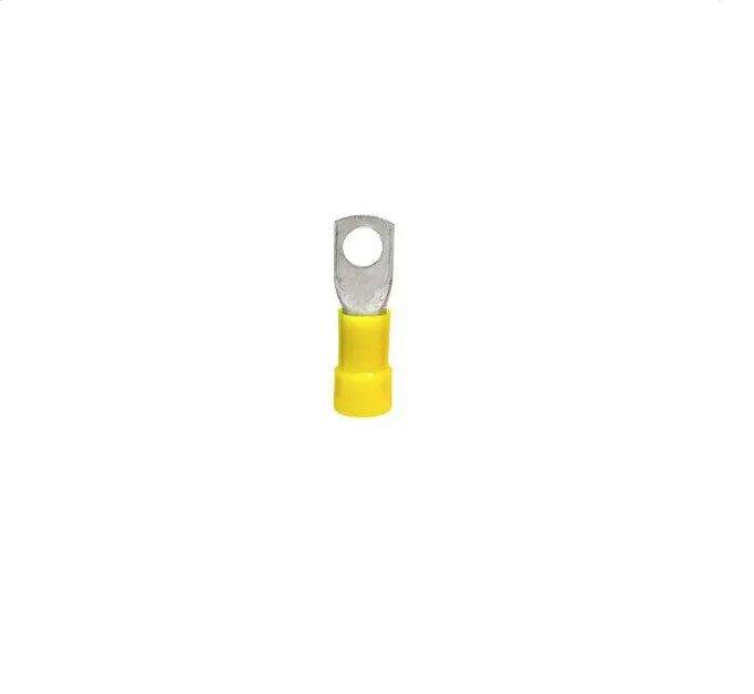 Terminal Elétrico Anel Tubular Macho P/ Cabo 25mm 89a M8 Amarelo TA8251 ...