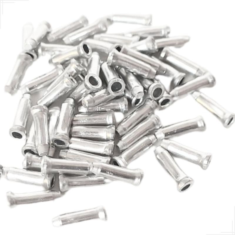Terminal Para Cabo De Aço Bike Freio E Câmbio Anodizado 50 Pçs Kit 50 ...