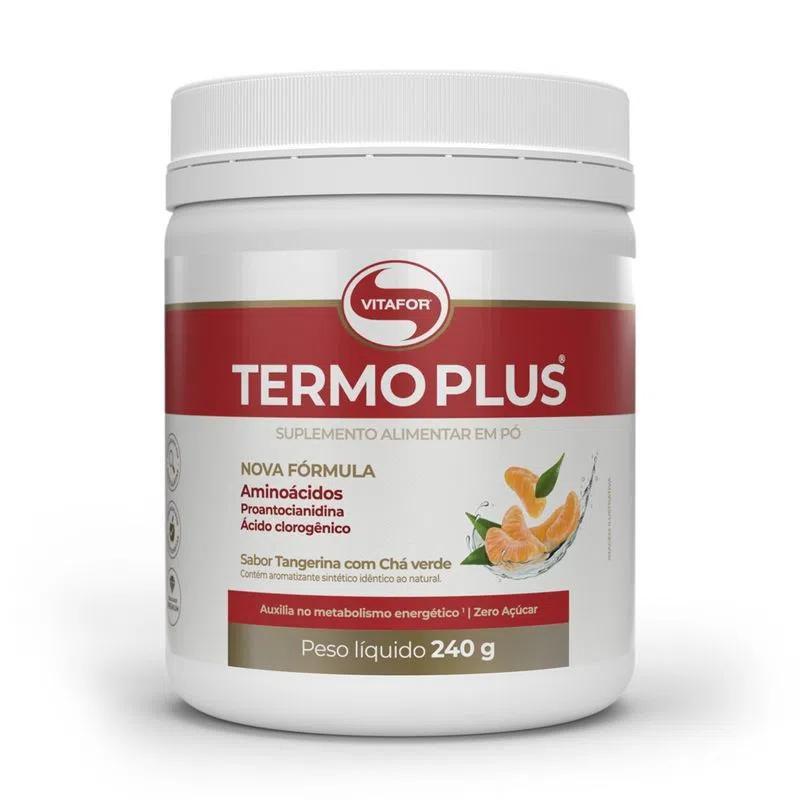 Termo Plus 240g Tangerina com Chá Verde - Vitafor - Chá Verde ...