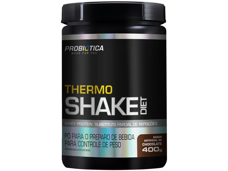 Termogênico Probiótica Thermoshake Diet em Pó - 400g Chocolate ...