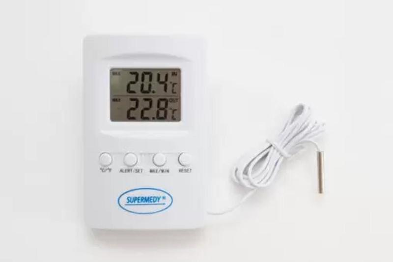 Termômetro de Geladeira Max e Min Digital Supermedy - Termômetro ...
