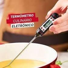 Termômetro Digital Culinário para Cozinha / Termômetro para Chocolate ...