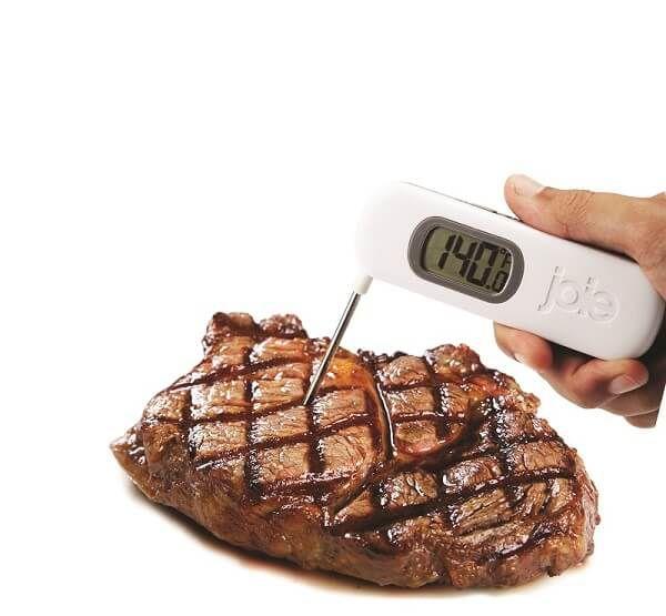 Termômetro Digital de Plástico para Carne Hudson Branco - Termômetro ...