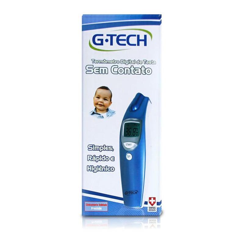 Termômetro Digital De Testa Sem Contato - G-tech - Termômetro Digital ...
