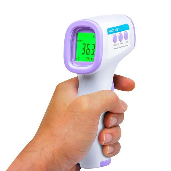 Termômetro Digital Laser Testa Clínico S/ Contato Multilaser ...