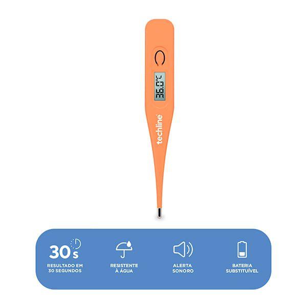 Termômetro Digital Techline Colors Ts-101 - Termômetro Digital ...