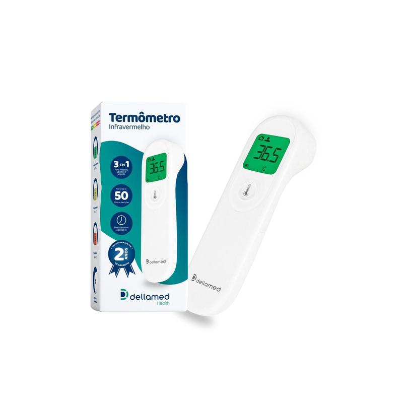 Termometro sensor termico adulto e pediatrico infravermelho - Dellamed ...