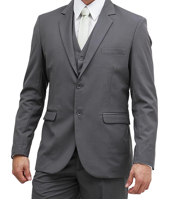 Terno Slim Masculino Italiano *Duas Fendas* (Paleto e calça) 7 Cores ...