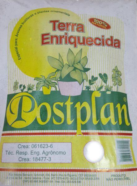 Terra Enriquecida Postplan 20kg - Terra para Jardim - Magazine Luiza