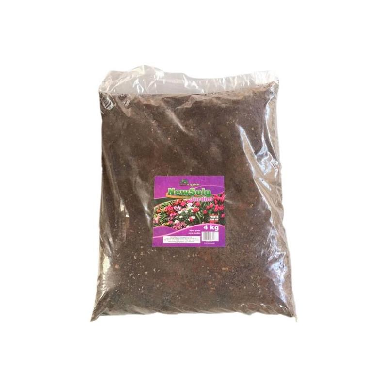 Terra Vegetal New Solo Jardim 4kg - Verdi Max - Substrato para Plantas ...