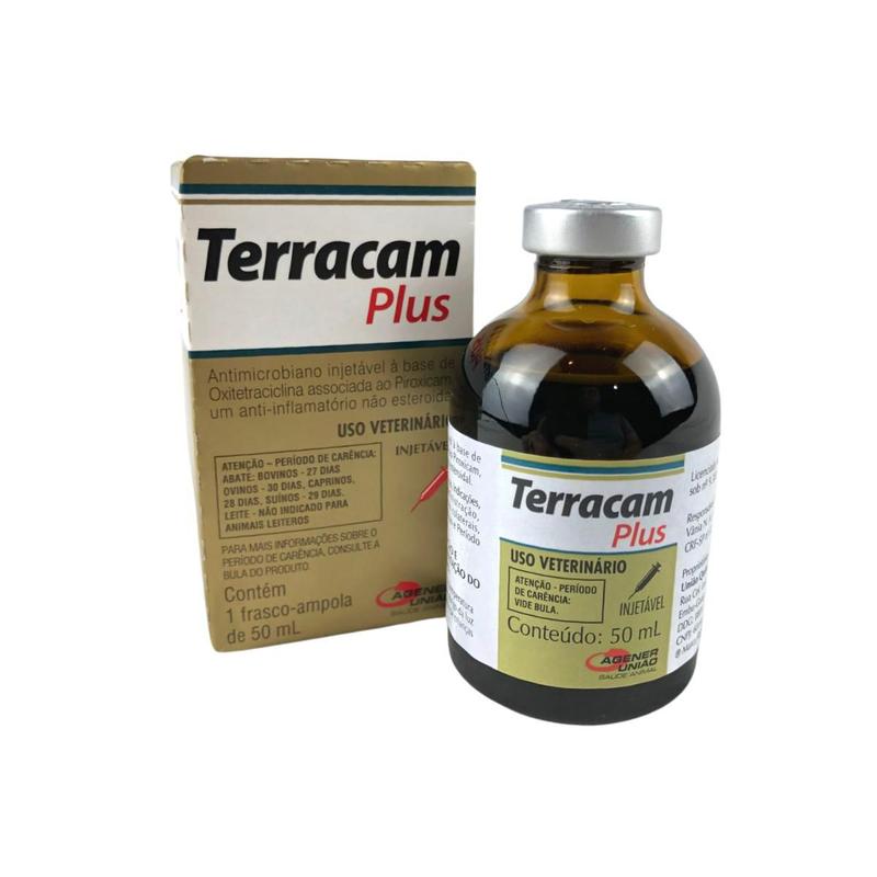 Terracam Plus Bovinos Ovinos Caprinos Suínos 50mL - Agener União ...