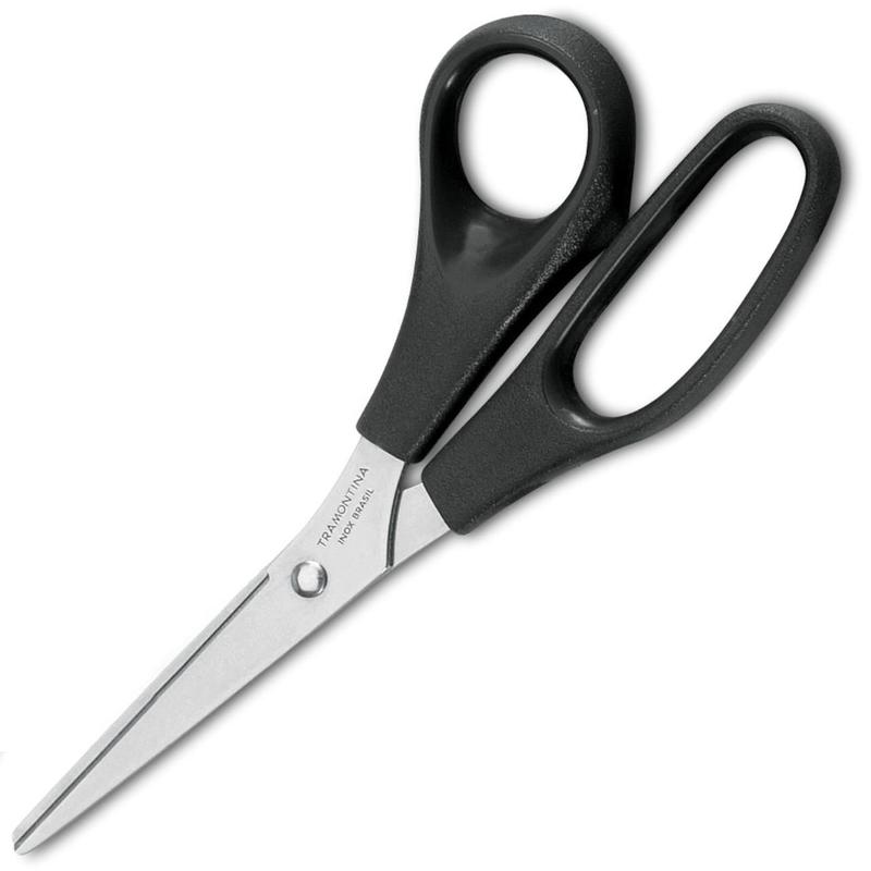 Tesoura 21,5 Cm 8 Tramontina Supercort Uso Geral - Preto - Tesoura ...