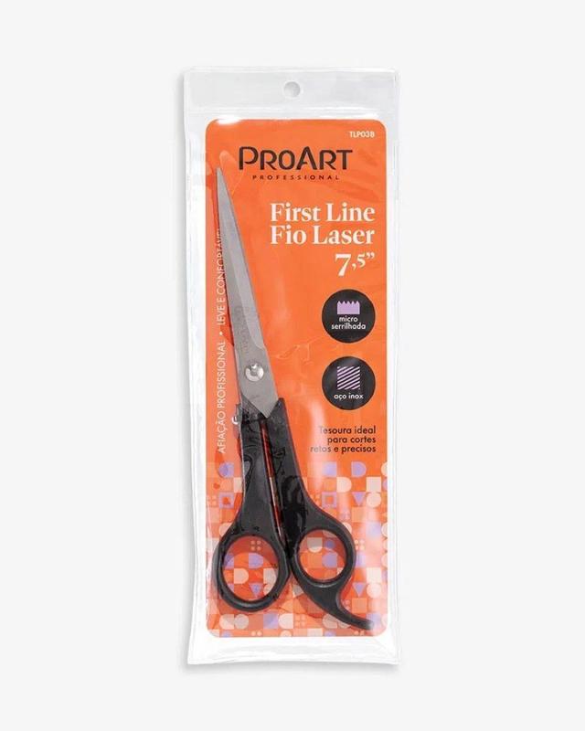 Tesoura Firts Line Fio Laser 7,5” TLP03B - ProArt - Tesoura de Cabelo ...