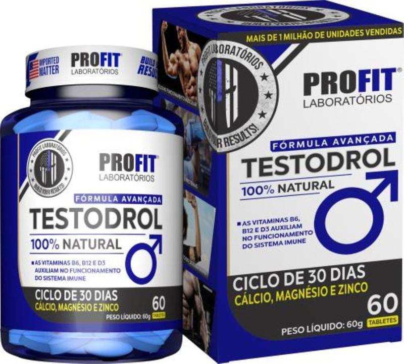 Test GH Cálcio,Magnésio e Zinco 60 Tab - Profit Labs - Cálcio ...