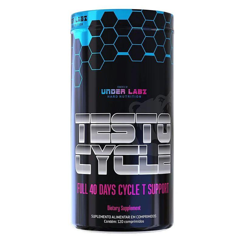 Testo Cycle 120 comprimidos - Under Labz Hard Nutrition - Pró ...