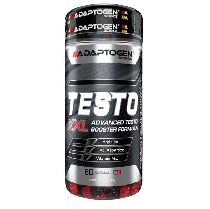 Testo XXL Adaptogen Science Vitaminas com 60 Cápsulas - Pró ...