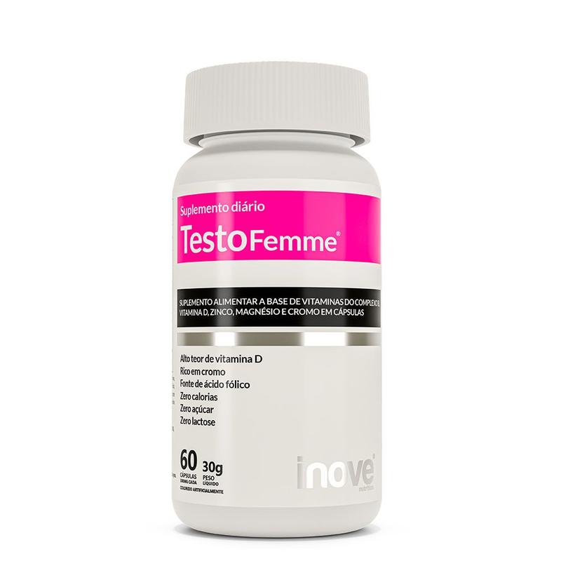 Testofemme inove nutrition 60 caps - Pró-Testosterona - Magazine Luiza
