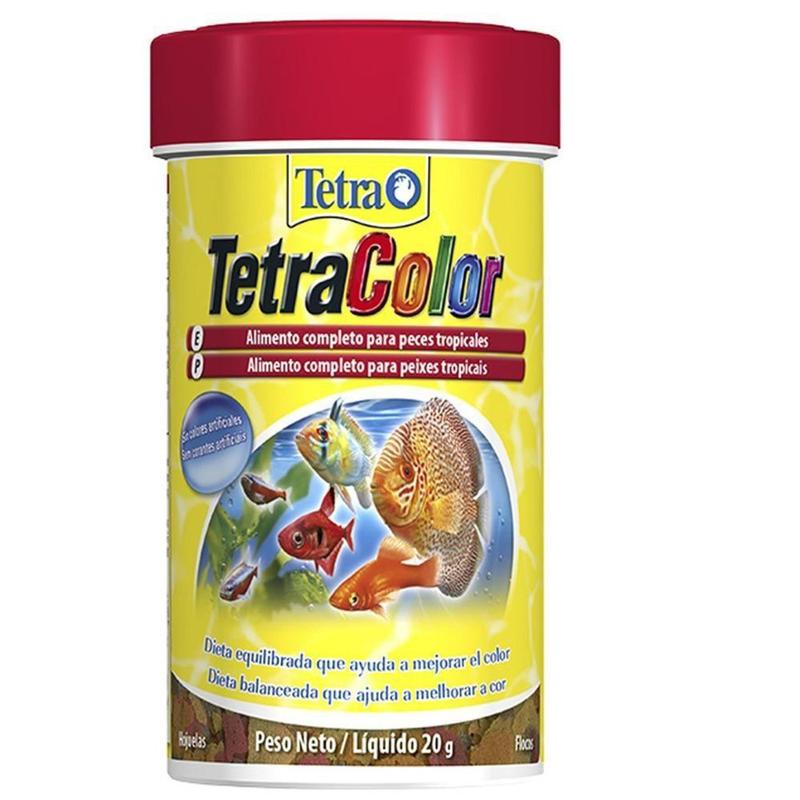 Tetra Color Flakes - 20g - Outros Pets - Magazine Luiza