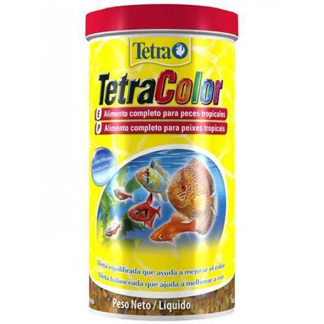 Tetra Color Flakes Ração Peixes Tropicais 52g - Outros Pets - Magazine ...