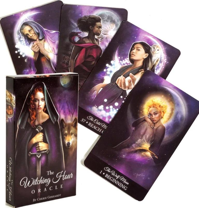 The Witching Hour Oracle Deck Tarô A Hora Da Bruxa Baralho de Cartas de ...