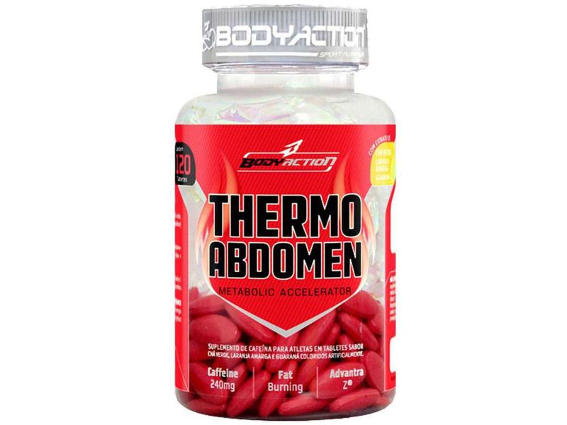 Thermo Abdomen 120 Tabletes - Body Action - Termogênico - Magazine Luiza