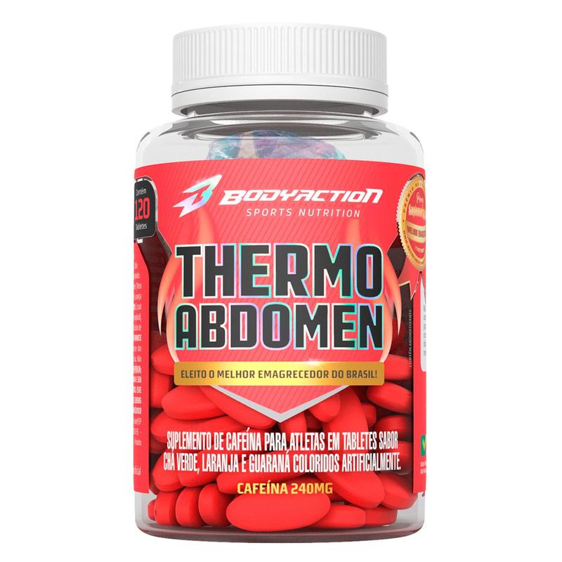 Thermo Abdomen 120 Tabletes Bodyaction - Termogênico - Magazine Luiza
