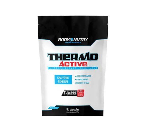 Thermo active refil 60 caps. - BODY NUTRY - Termogênico - Magazine Luiza
