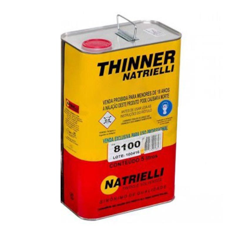 Thinner Natrielli 8100 5 Litros - Thinner / Tiner - Magazine Luiza