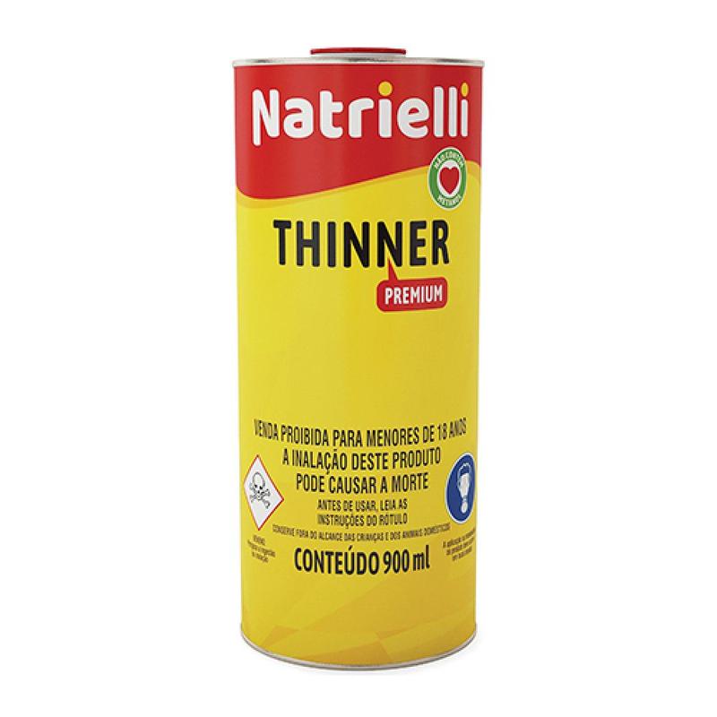 Thinner Natrielli 8116 900ml - Kit C/12 UNIDADE(S) - Thinner / Tiner ...