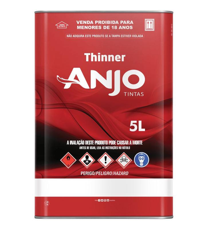 Thinner sint 5l anjo 2750 - Solvente e Removedor - Magazine Luiza