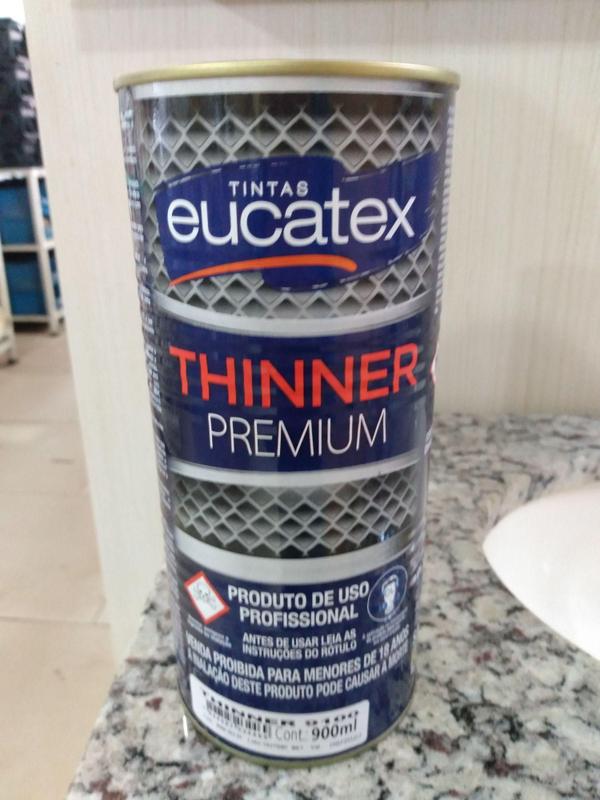 Thinner Solvente 900ml - Eucatex - Solvente de Tinta / Verniz - Magazine Luiza