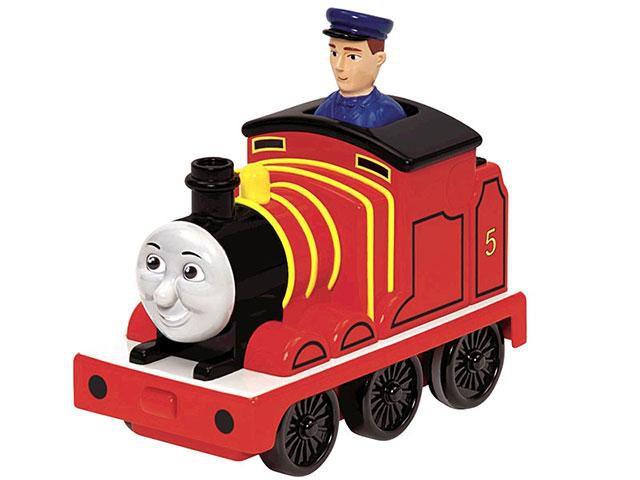 Thomas & Friends Locomotiva James Aperte e Ande - Fisher-Price - Trem ...