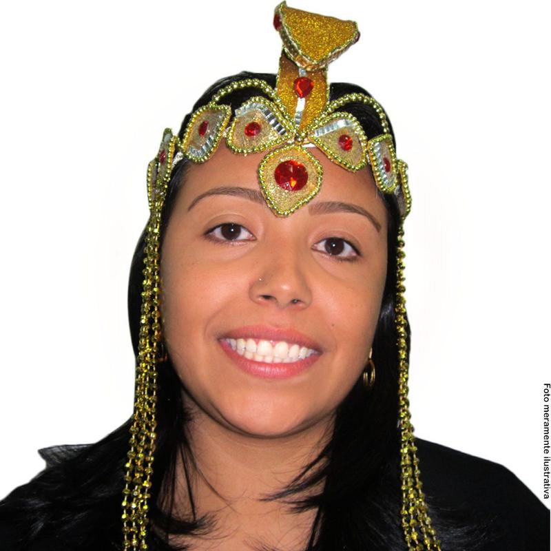 Tiara Cleopatra Nova - A Terra dos Faraós - Tiara - Magazine Luiza