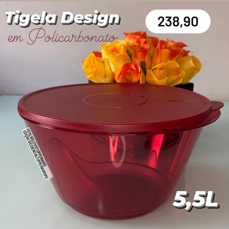 Tigela Designer 5,5l policarbonato Tupperware - Tupperware - Tigela ...